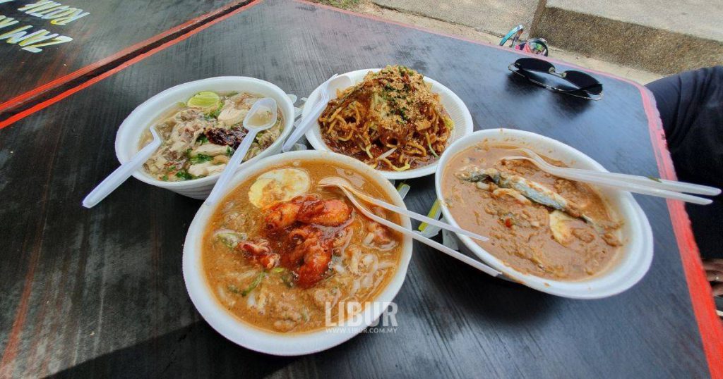 Port Makan Laksa Ikan Sekor & Laksa Sambal Sotong Sedap Dekat Langkawi