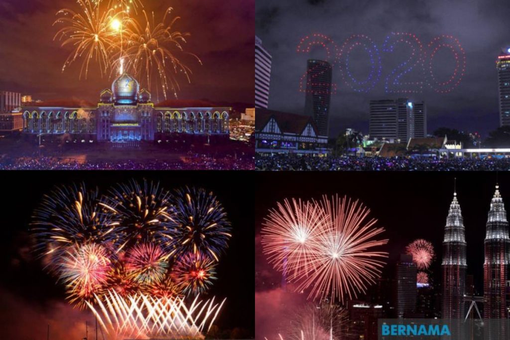 Warna-Warni Percikan Bunga Api 2020 Menghiasi Ruang Udara Seluruh Dunia ...