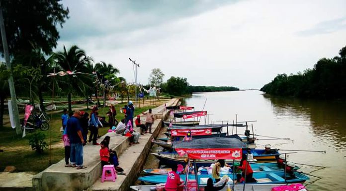 Pulau Suri Di Tumpat, Kelantan Ada Pasar Terapung 'Rare'