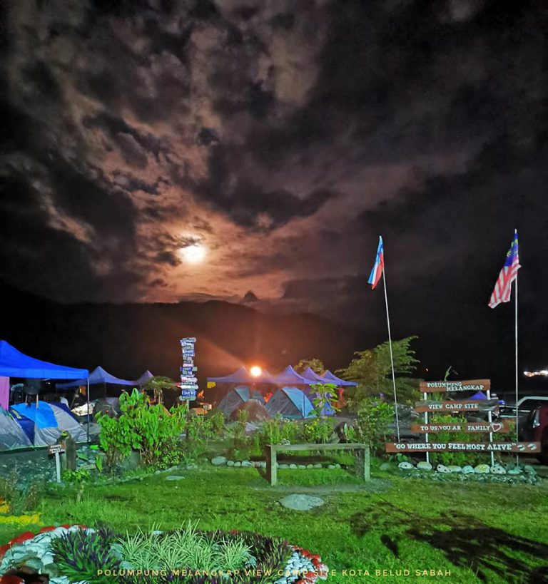 Tidur Bawah Hamparan Bintang & View Gunung Kinabalu Di Polumpong ...