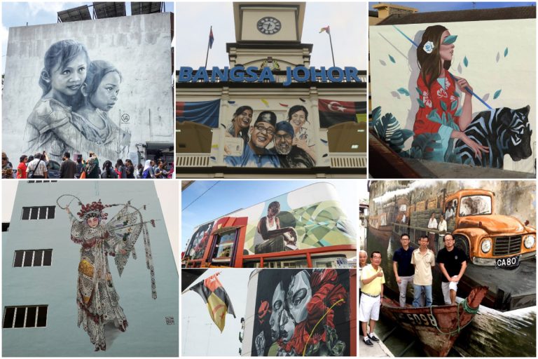 6 Mural Paling Cantik Bergambar Di Muar, Johor. Salah Satunya Paling ...