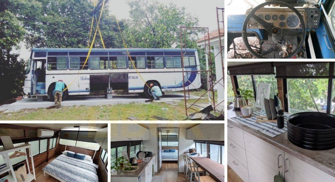 Dari Bas Antik & Terbiar Ditransform Jadi Penginapan Menarik, Rumah No ...