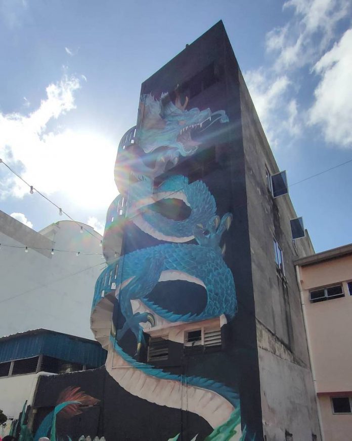 Kuantan Art Street, Lukisan Mural Gambarkan Sejarah Negeri Pahang