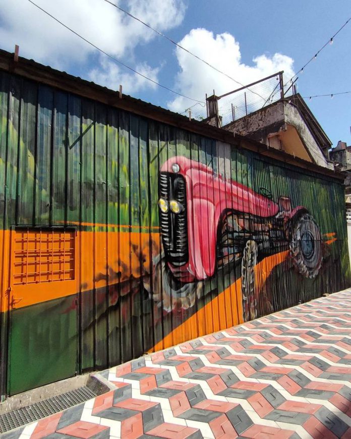 Kuantan Art Street, Lukisan Mural Gambarkan Sejarah Negeri Pahang