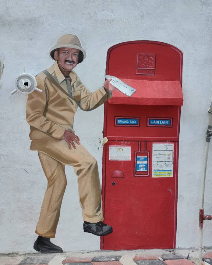 Kuantan Art Street, Lukisan Mural Gambarkan Sejarah Negeri Pahang