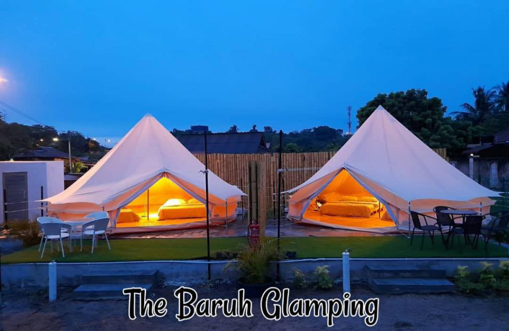Baruh Glamping, Port Santai Best Di Pantai Puteri, Melaka