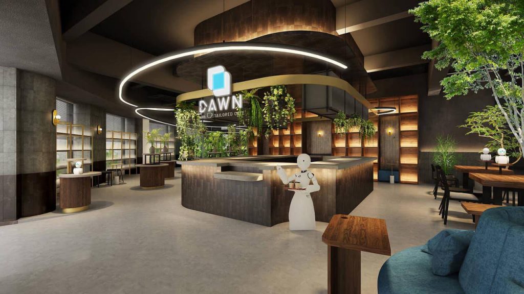 Dawn Ver Café, Restoran Unik Dikendalikan Orang Lumpuh Sebagai Pelayan