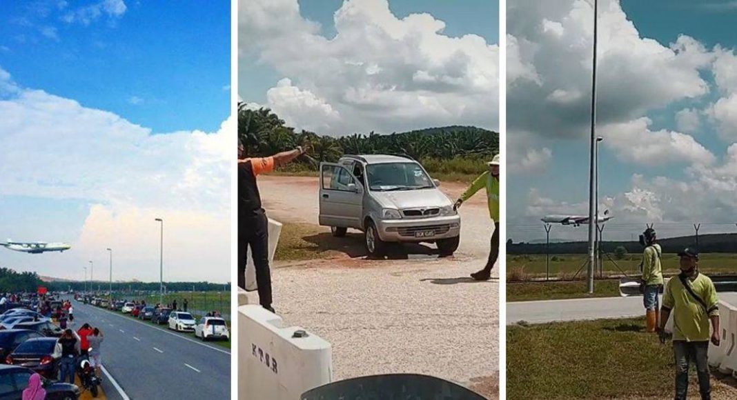 Port Tengok Kapal Terbang Landing Di Jalan Pekeliling KLIA2 Ditutup ...