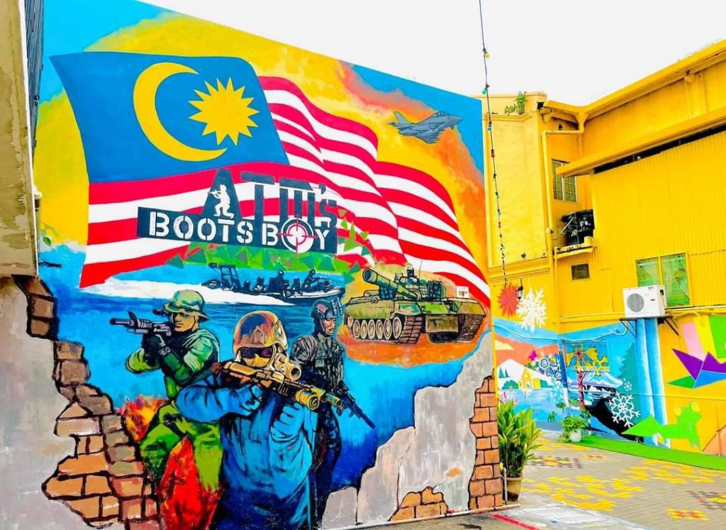Lorong Seni Seremban, Lukisan Mural Cantik Penuhi Deretan Belakang ...