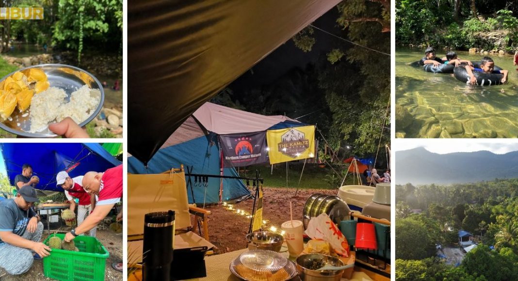 Camping Di Kaki Gunung Jerai Sambil Makan Durian Segar Di Alfariq ...