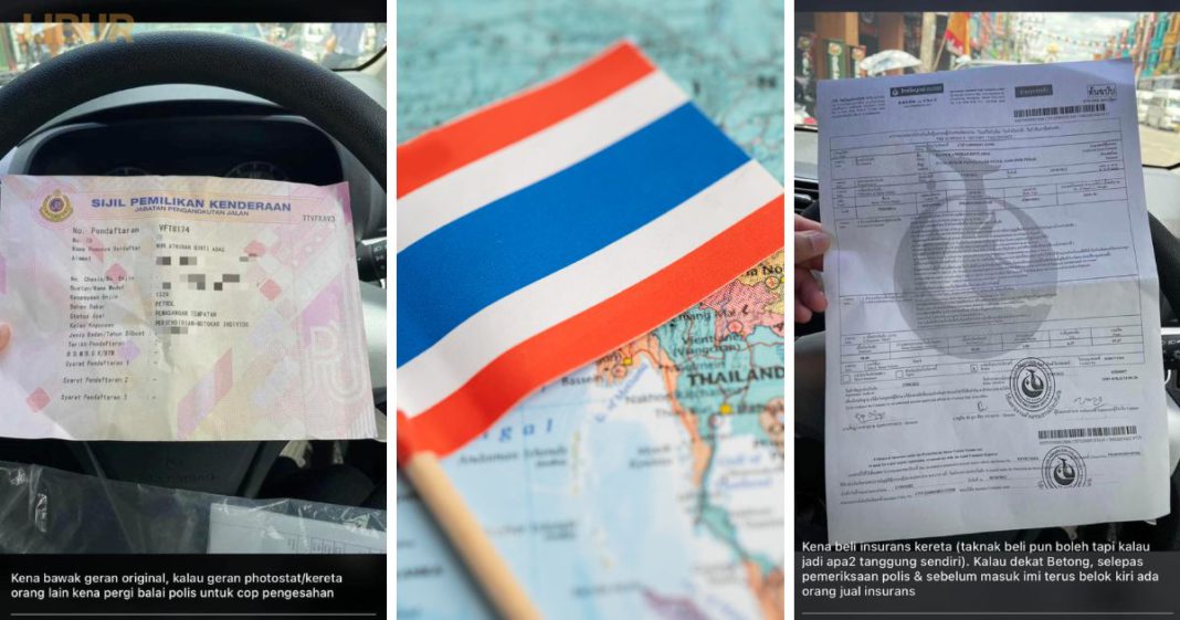 Masuk Kenderaan Sendiri Ke Thailand, Wanita Ini Kongsi Cara-cara Bawa ...