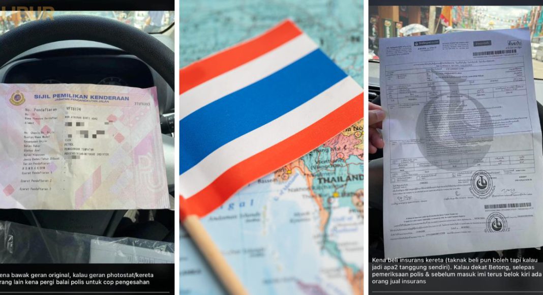 Masuk Kenderaan Sendiri Ke Thailand, Wanita Ini Kongsi Cara-cara Bawa ...