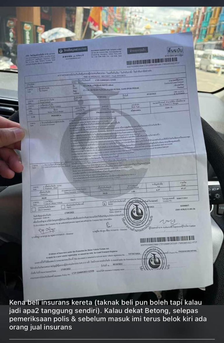 Masuk Kenderaan Sendiri Ke Thailand, Wanita Ini Kongsi Cara-cara Bawa ...