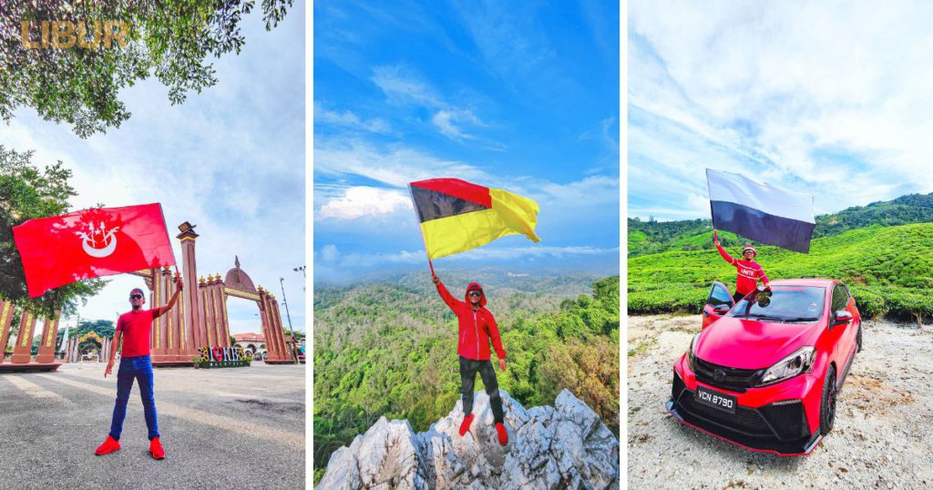 14 Negeri 60 Port OOTD, Paling Win Gambar Pegang Bendera, Tanda 'Hadir ...