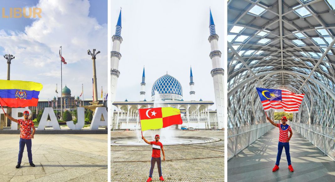 14 Negeri 60 Port OOTD, Paling Win Gambar Pegang Bendera, Tanda 'Hadir ...