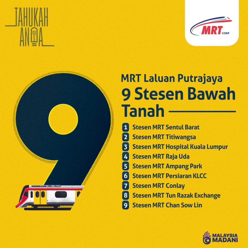 MRT Laluan Putrajaya Bakal Beroperasi 16 Mac, Lebih Mudah Warga Kota ...