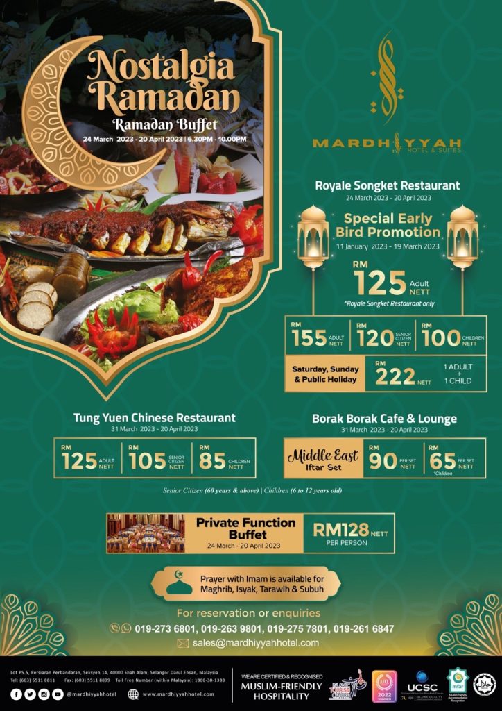 10 Pilihan Bufet Ramadan Hotel Kat KL & Selangor, Variasi Hidangan ...