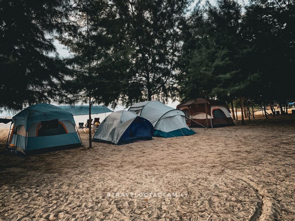 Family Camping Trip Ke Nelayan Beach Resort, Johor. Buka Khemah Layan ...
