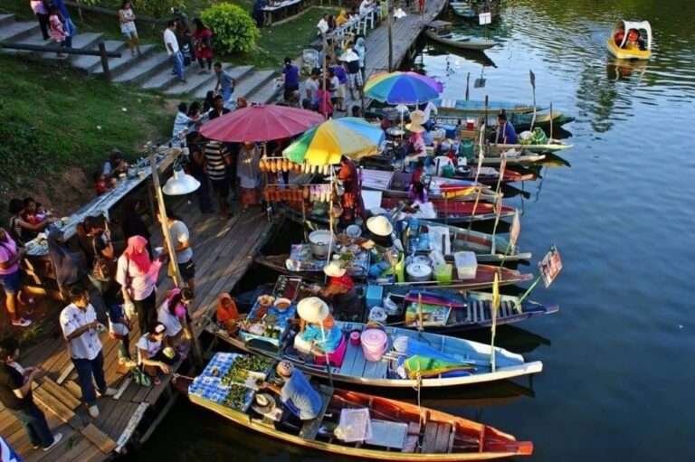Singgah Floating Market Perlis, Pasar Terapung Ala Hatyai
