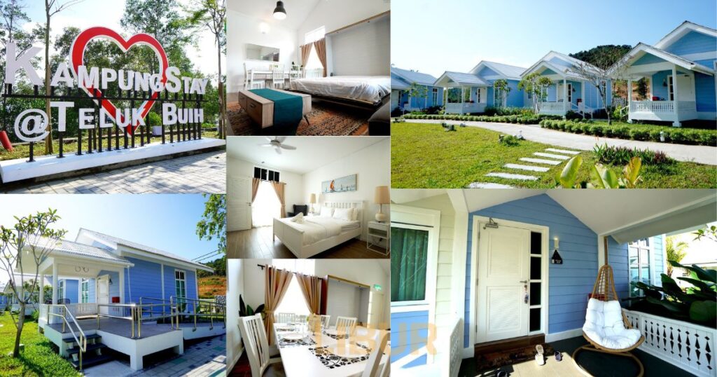 Tenangkan Emosi Di Teluk Buih, Chalet Cantik Berkonsepkan English Cottage