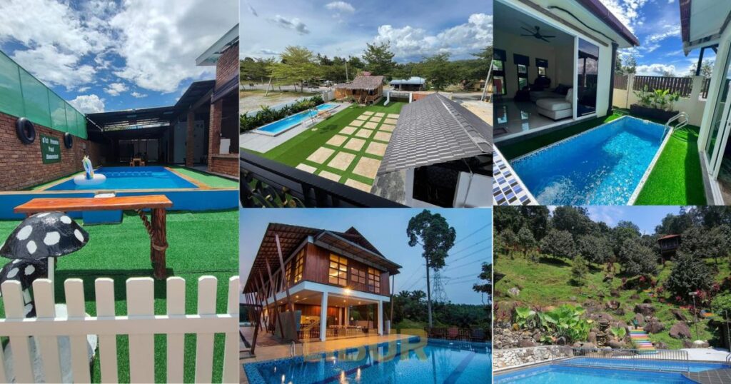Senarai Homestay Di Perak Yang Ada Private Pool, Semua Best!